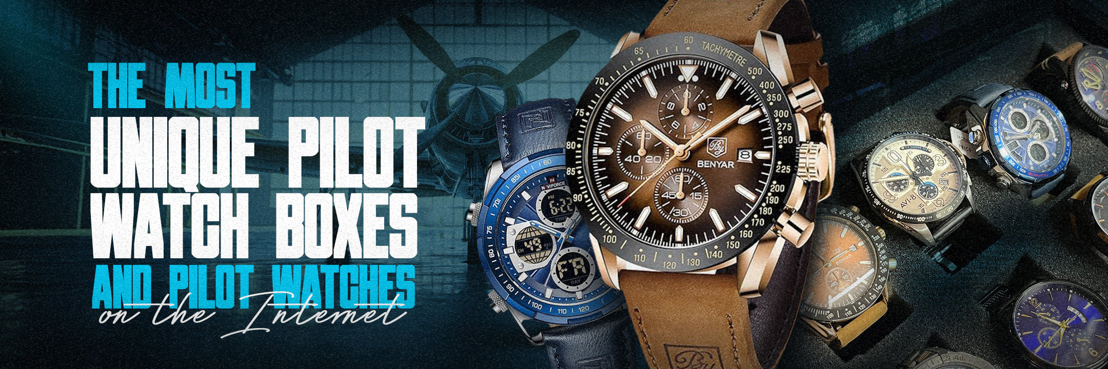 Pilot Watches & Watch Boxes | Air Speed Junkie