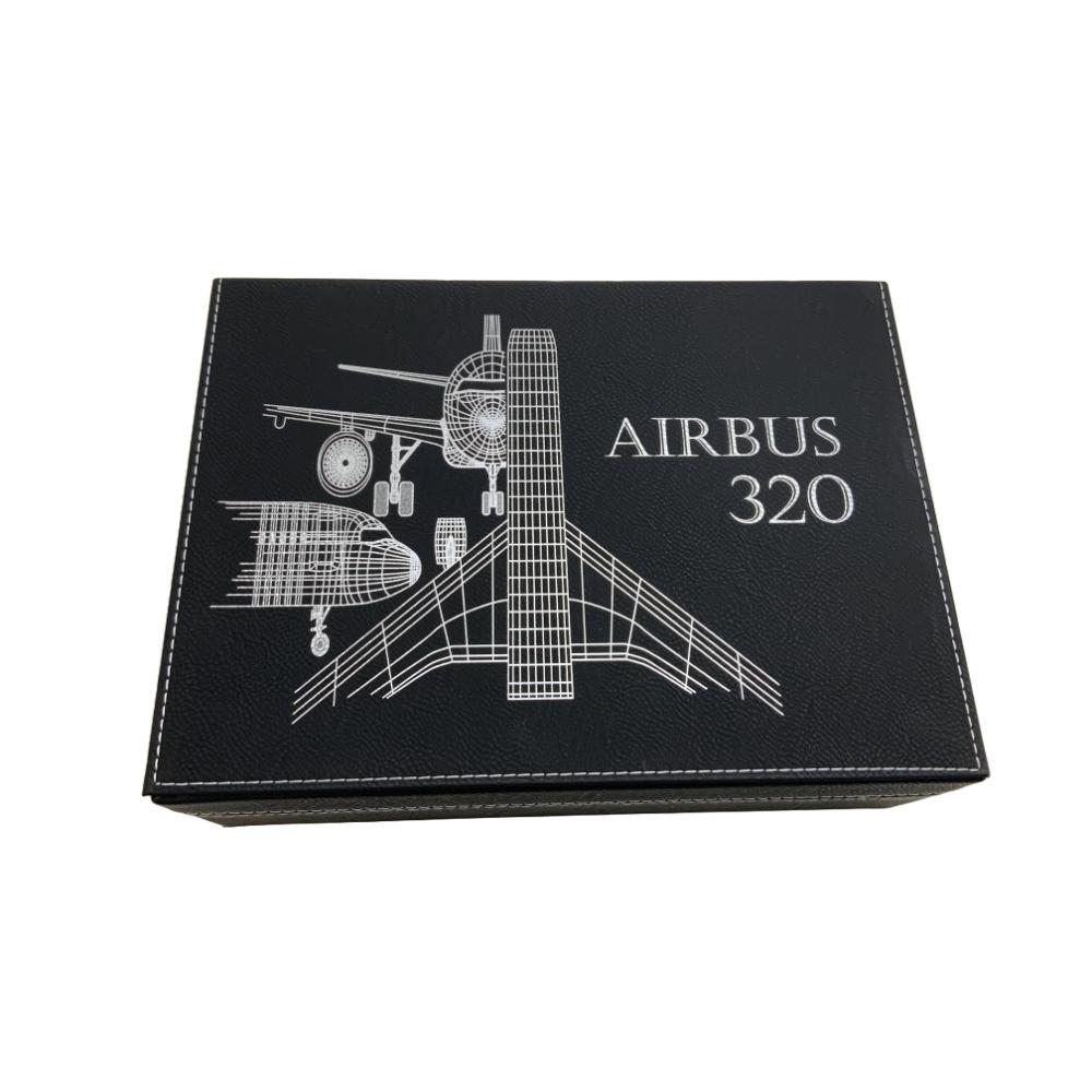 Airbus 320 Gift Box Keepsake Watch Box | Air Speed Junkie