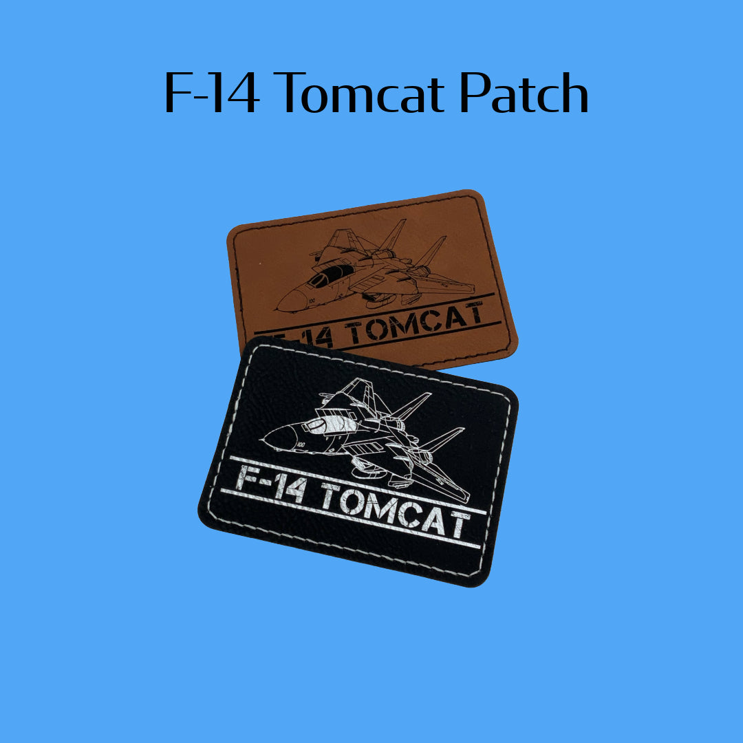 F-14 Tomcat Patch, Adhesive Back, 2 Colors, US Navy Fighters | Air ...