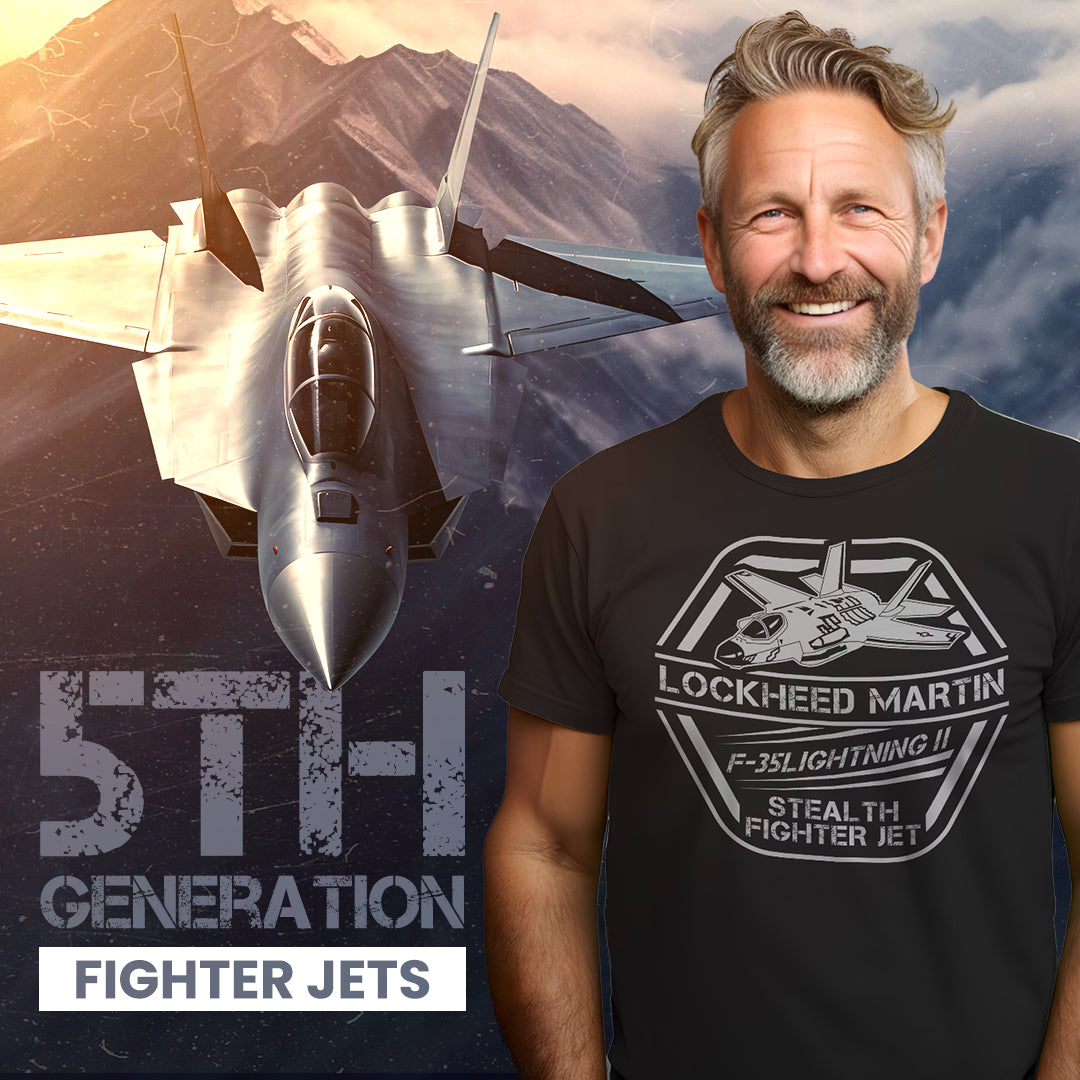 F-35 Fighter Jet Tee Shirt | Air Speed Junkie