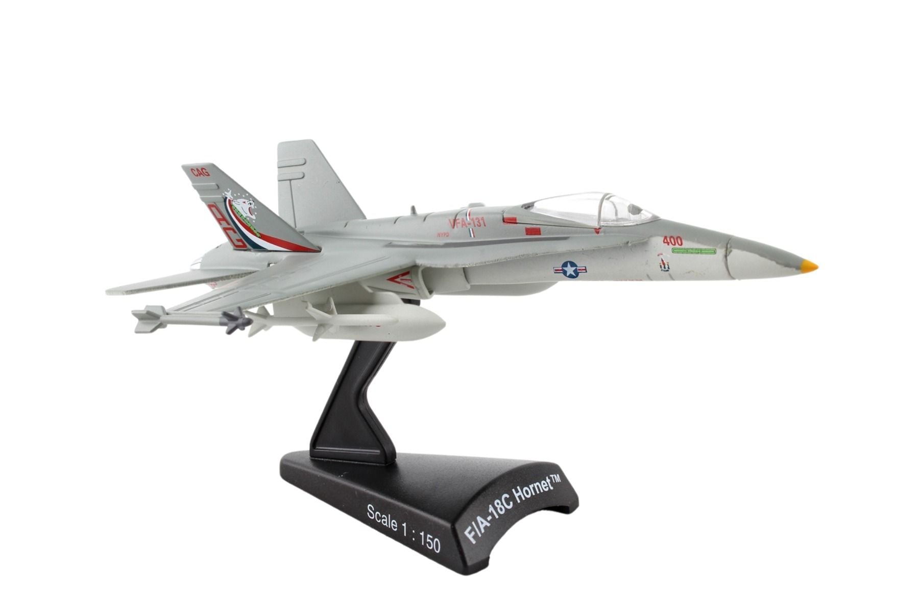 F/A‑18C Hornet Die-Cast Model – 1:150 Scale, VFA‑131 Wildcats | Air ...