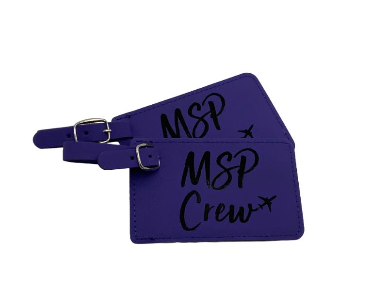 Minneapolis Crew Base, Luggage Tags, Flight Attendant Bag Tag, Delta ...