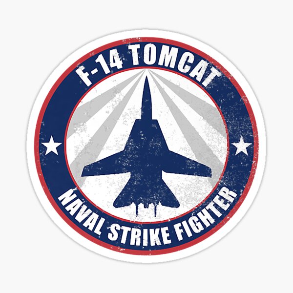 F-14 Tomcat Naval Strike Fighter Sticker | Air Speed Junkie