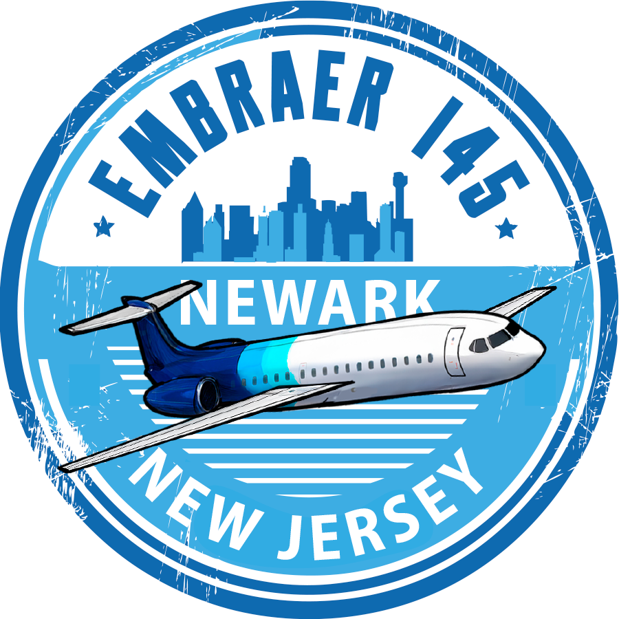 Newark E-145 Crew Base Sticker for Embraer Pilots | Air Speed Junkie