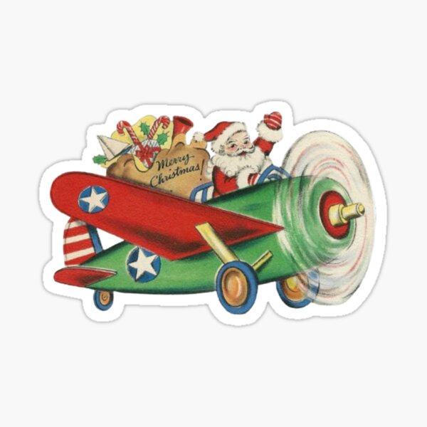 Santa Plane with Gifts Green | Air Speed Junkie