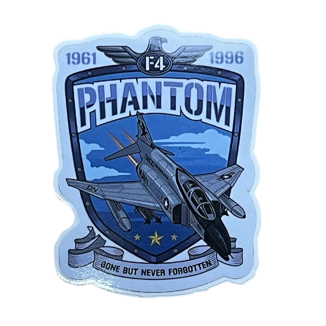 F-4 Phantom Sticker, Decal | Air Speed Junkie