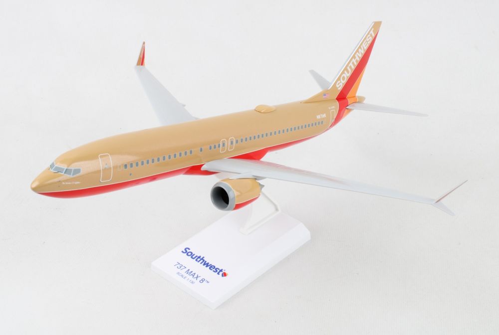 SKYMARKS SOUTHWEST 737-MAX8,Airplane Model 1/130 Scale, HERB KELLEHER ...