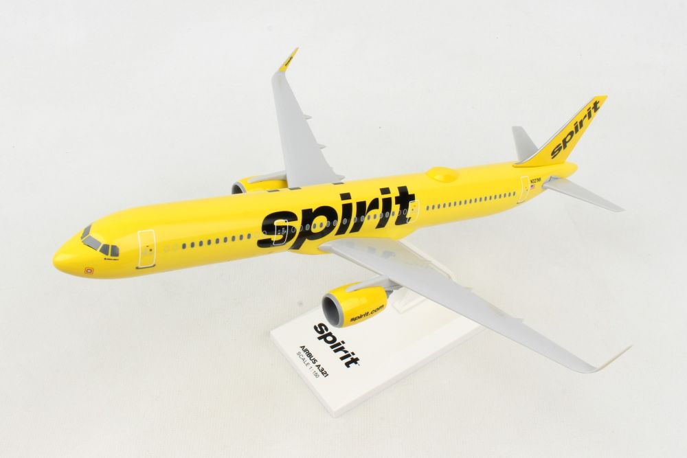 SPIRIT A321NEO 1/150 NEW LIVERY W/WIFI DOME | Air Speed Junkie