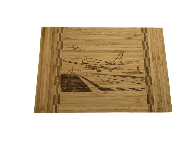 Airplane Cutting Board Gift Unique Pilot Gifts Takeoff Aviation Airline ...