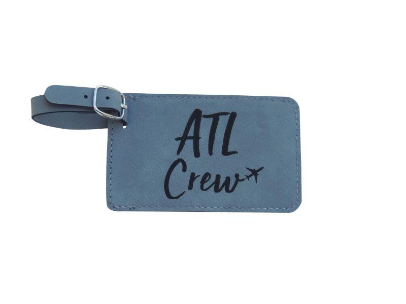 Atlanta Crew Base, Luggage Tag, Delta Luggage Tag, For Flight ...