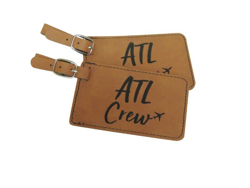 Atlanta Crew Base, Luggage Tag, Delta Luggage Tag, For Flight ...