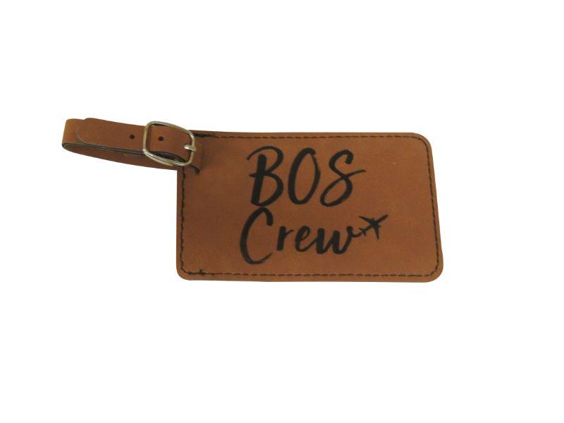 Boston Crew Base, Luggage Tag, BOS Crews, Bag Tag, Set of Two | Air ...