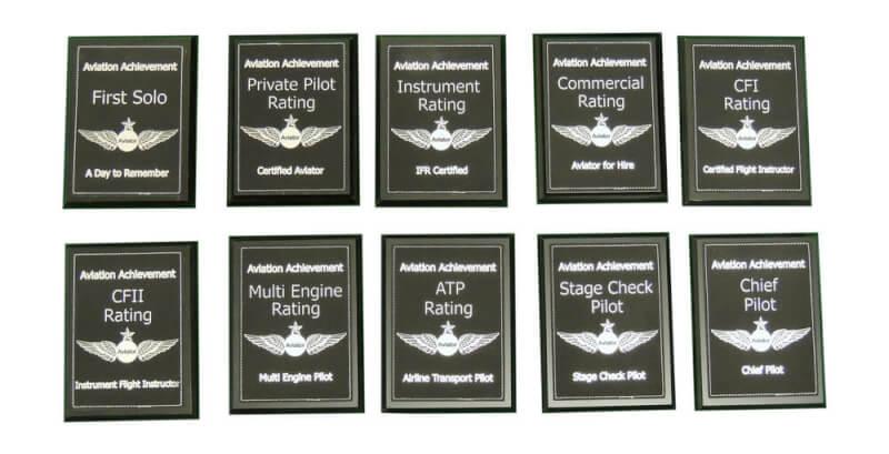 Commercial Pilot Rating, Plaque, Award, Gift | Air Speed Junkie