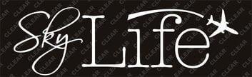 Flight Attendant Car Decal, Sky Life | Air Speed Junkie