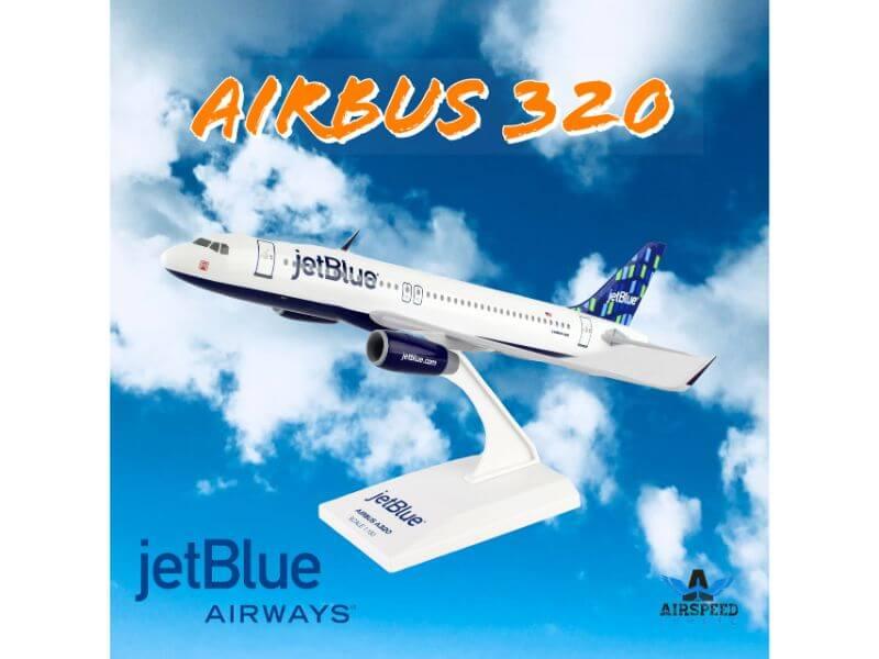 Jetblue A320 Model, 1/150, High Rise Livery | Air Speed Junkie