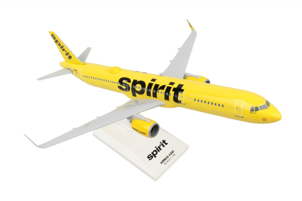 SPIRIT A321NEO 1/150 NEW LIVERY W/WIFI DOME | Air Speed Junkie